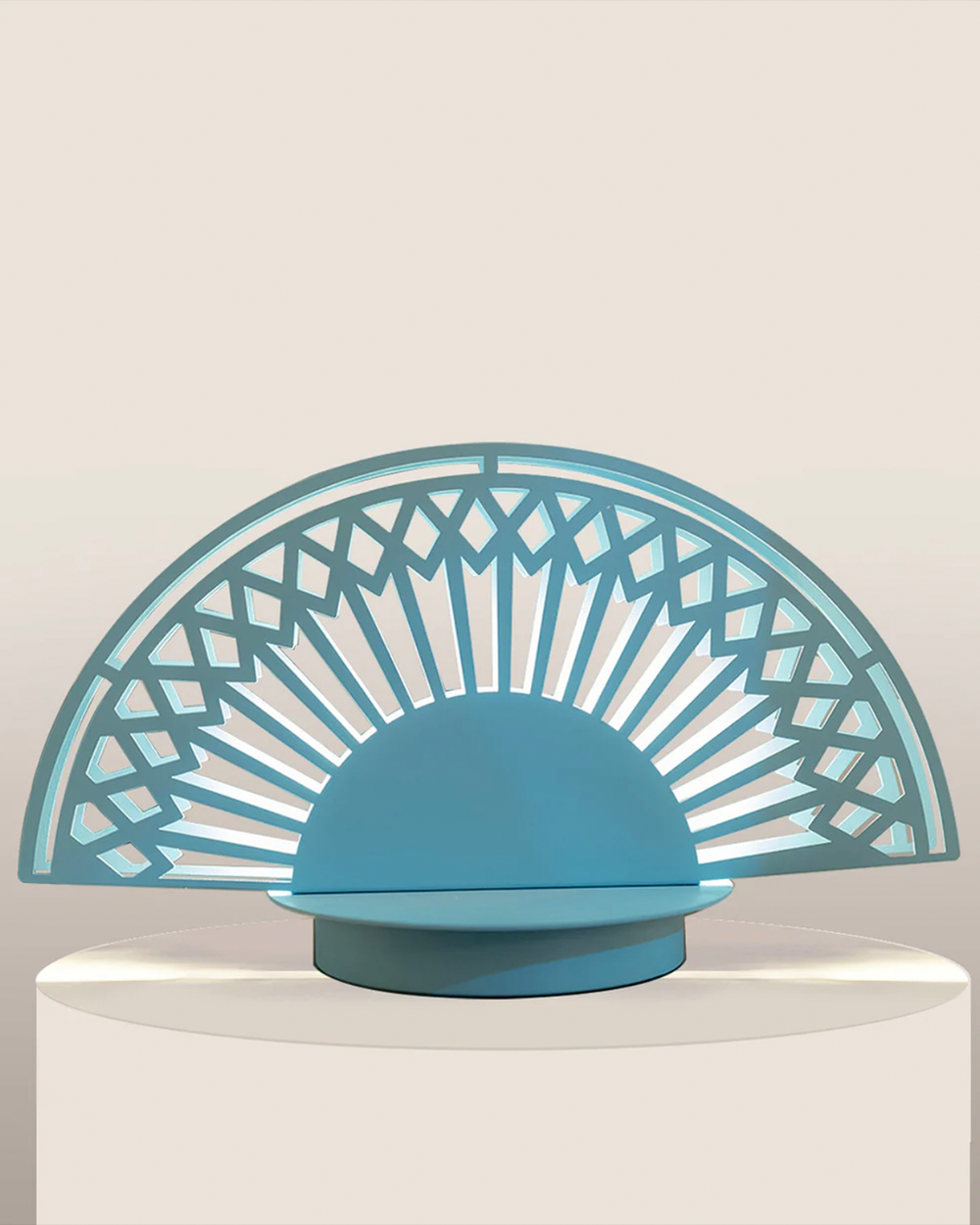Breeze Table Lamp Fan Inspired Design