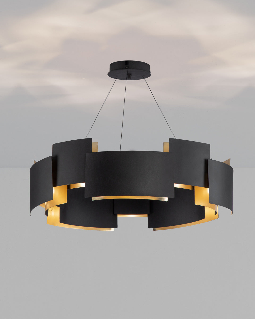 Offset Pendant Modern Geometric Elegant Lighting